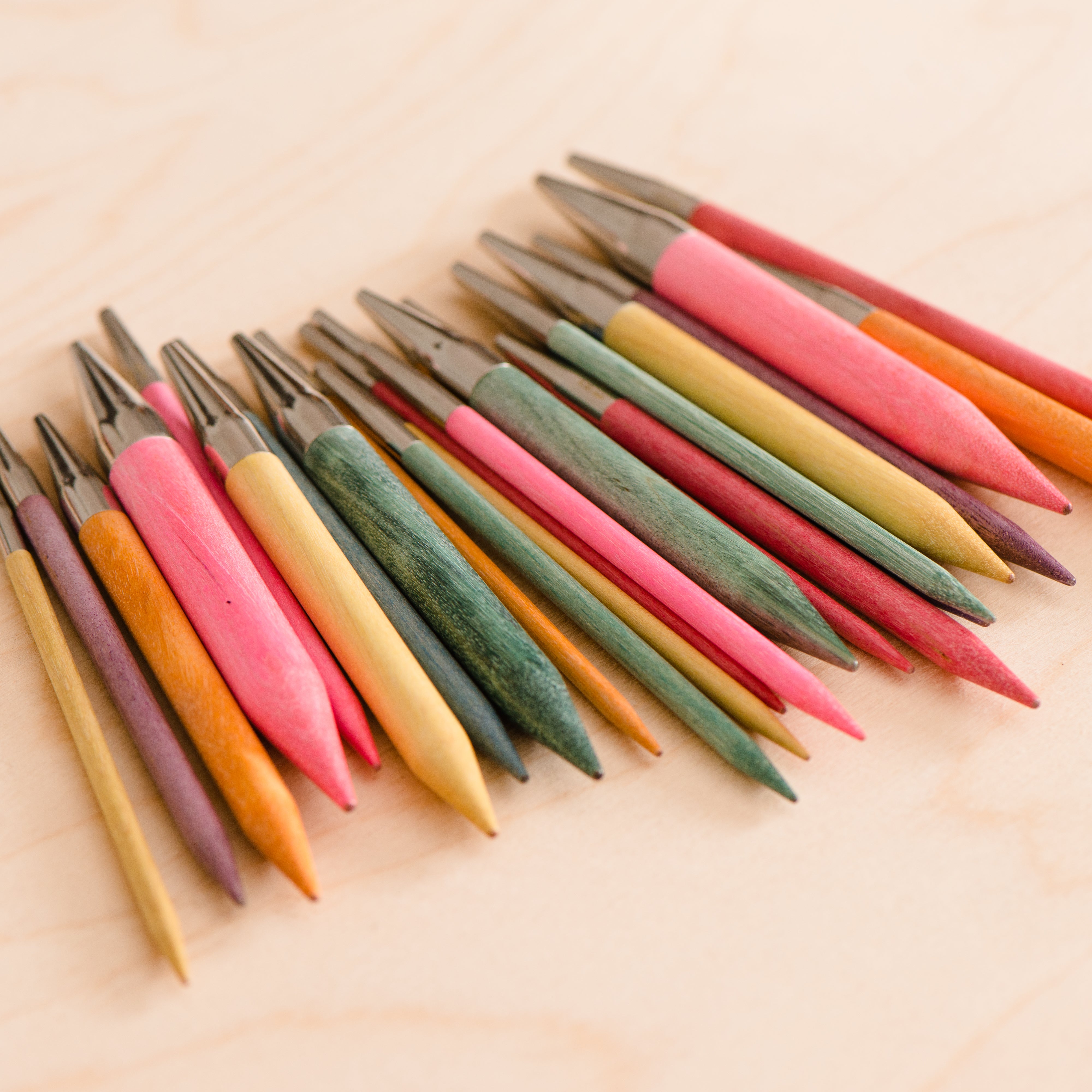 lykke 5" multi color interchangeable circular needle set – Quince & Co.