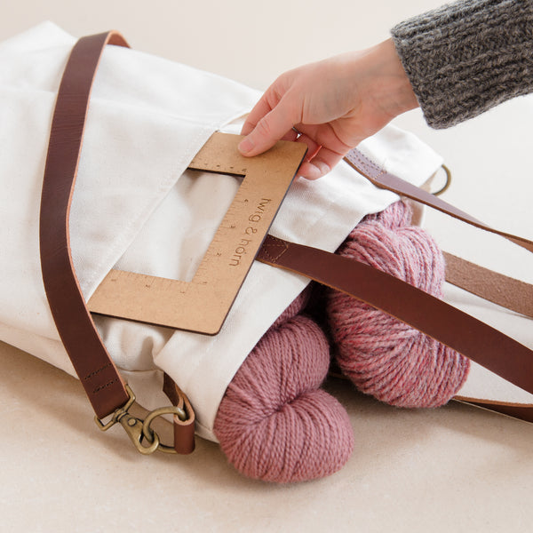 square gauge ruler – Quince & Co.