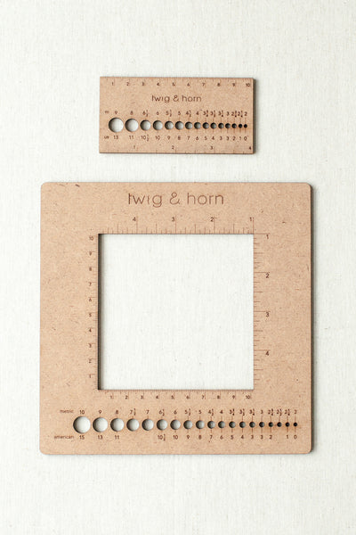 square gauge ruler – Quince & Co.