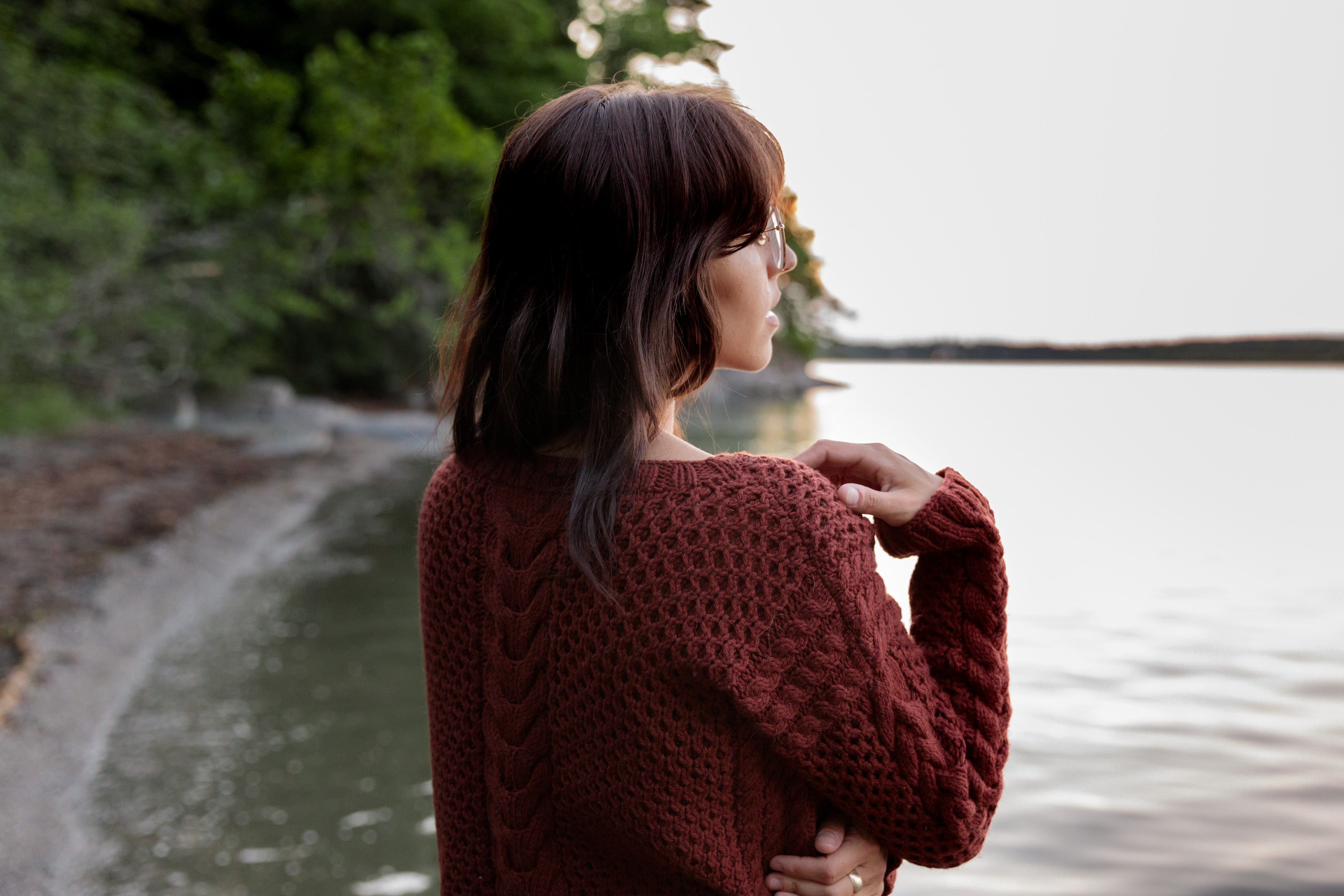 o'dell sweater knitting pattern – Quince & Co.