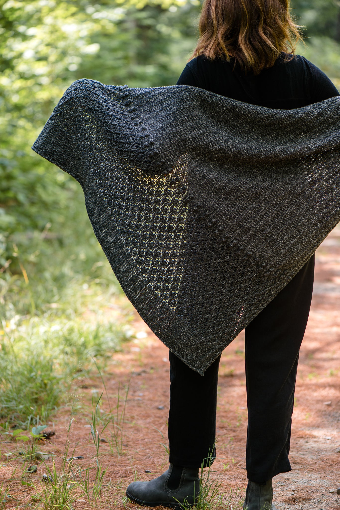Parti Shawl Knitting Pattern by Hanna Maciejewska – Quince & Co.