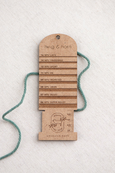 wraps per inch tool – Quince & Co.