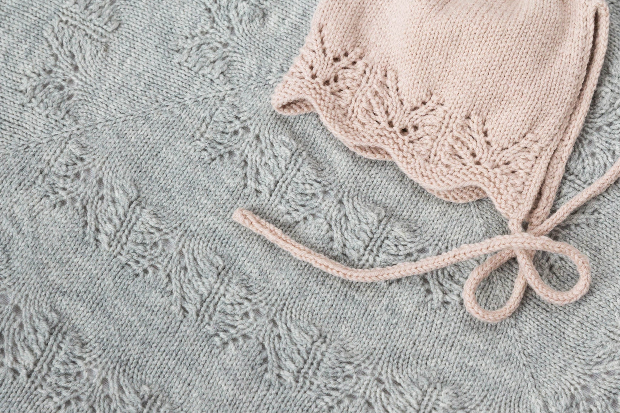 bud blanket knitting pattern – Quince & Co.