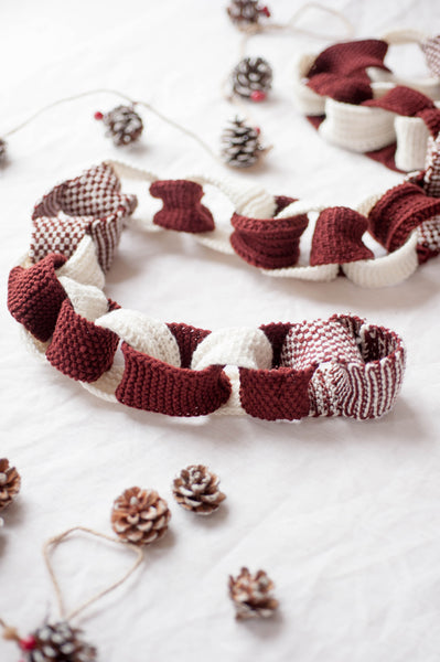 paper chain garland knitting pattern – Quince & Co.