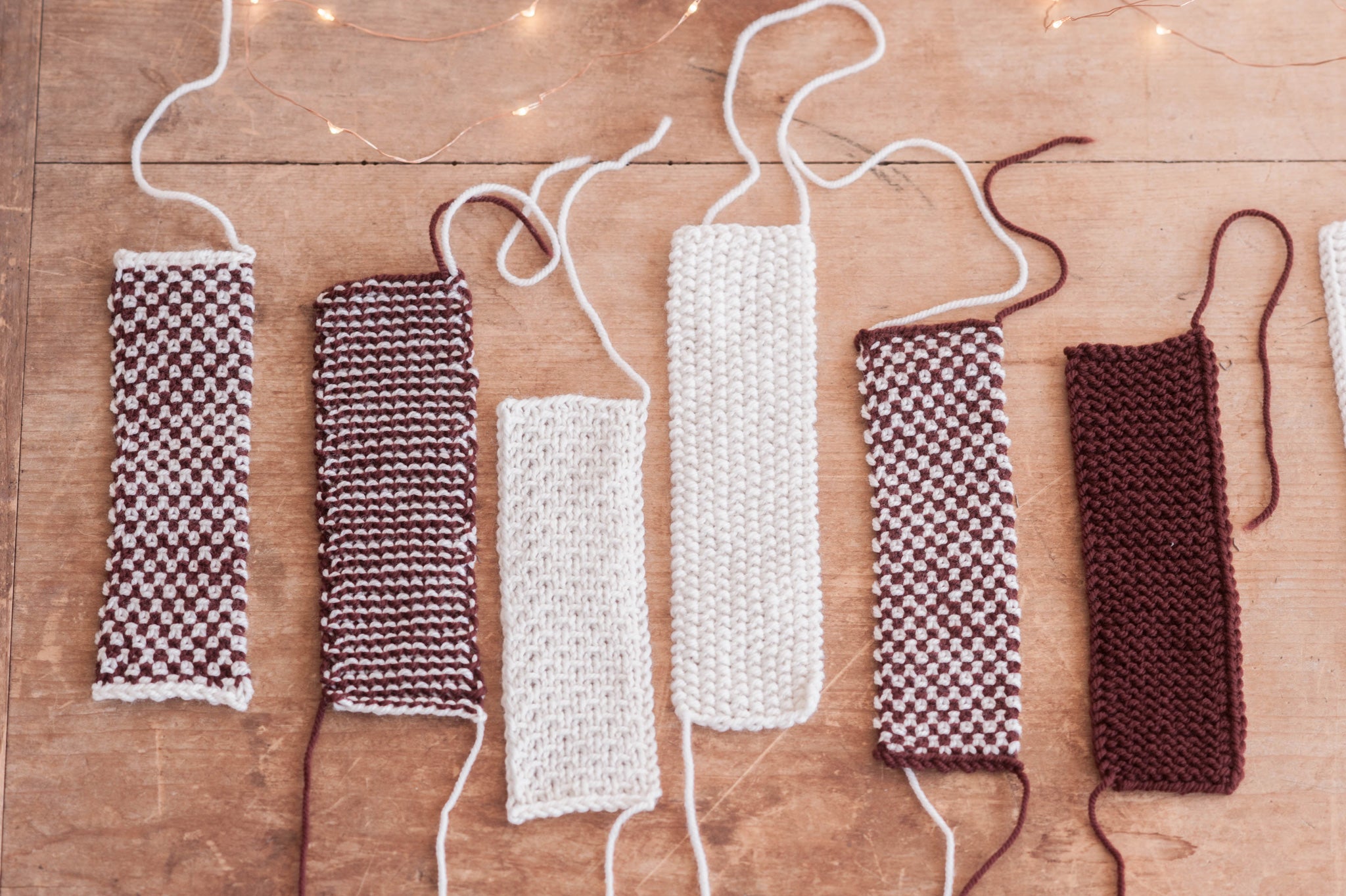 paper chain garland knitting pattern – Quince & Co.