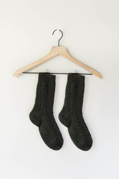 chrysalism socks knitting pattern – Quince & Co.