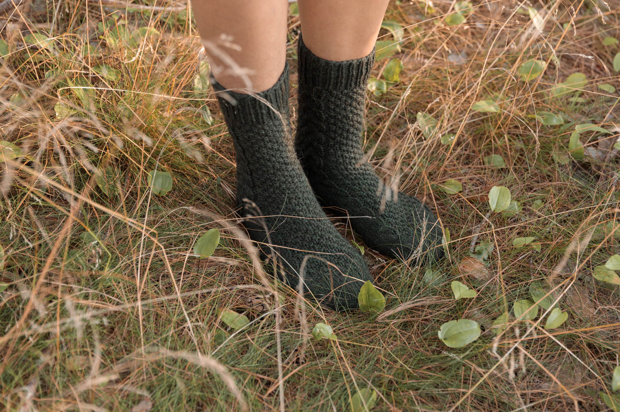 chrysalism socks knitting pattern – Quince & Co.