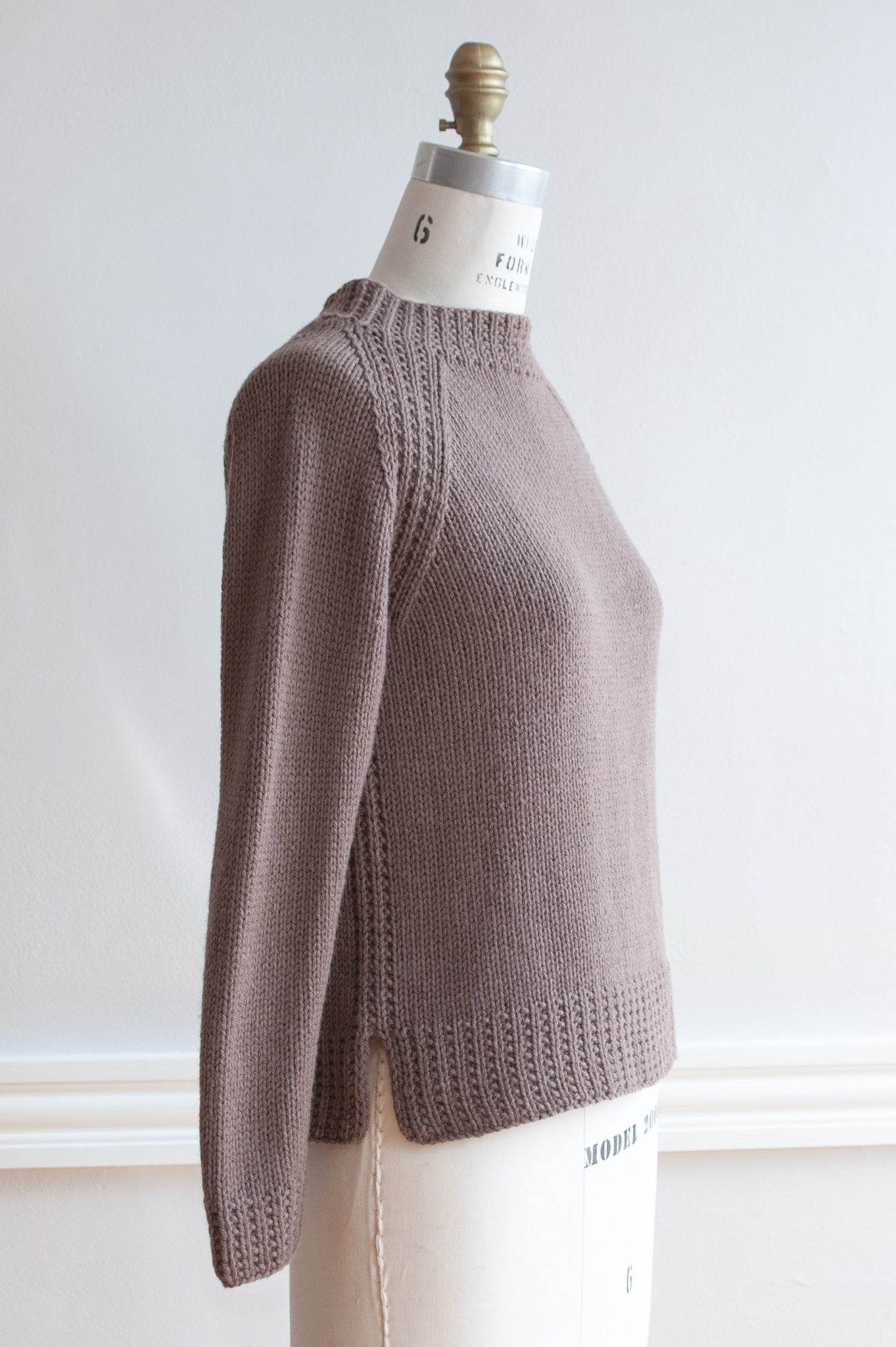 dale pullover knitting pattern – Quince & Co.