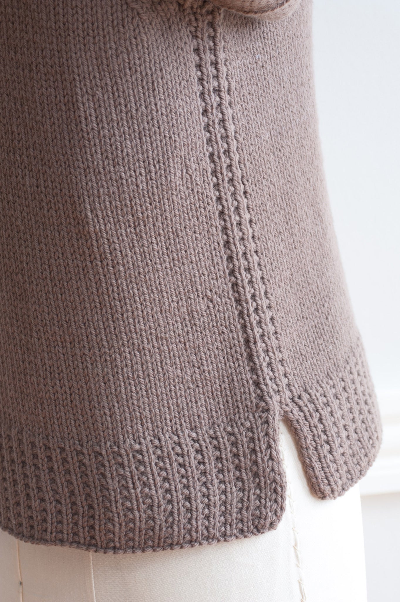 dale pullover knitting pattern – Quince & Co.