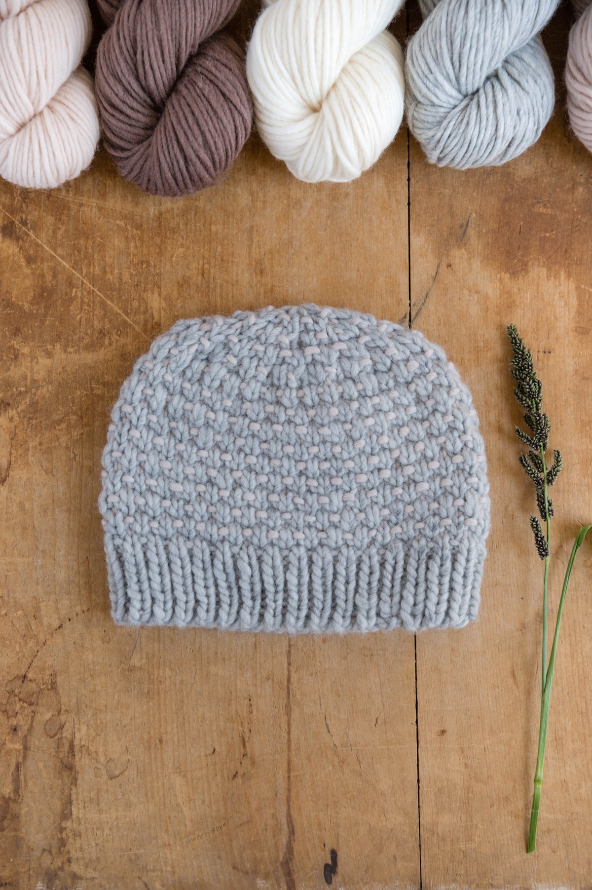 Dot Knit Stitch Knitting