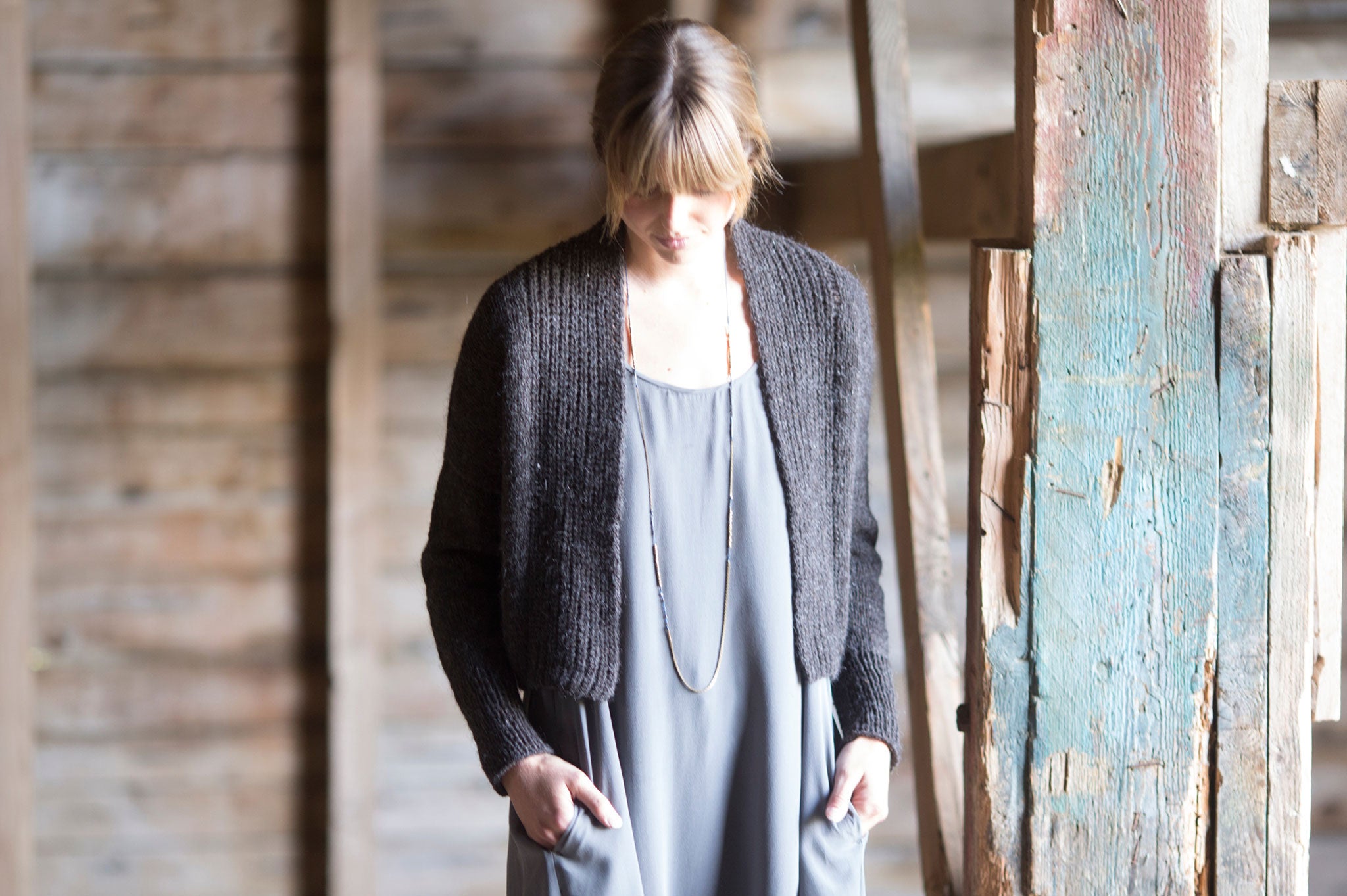 Maple Cardigan Knitting Pattern by Pam Allen – Quince & Co.