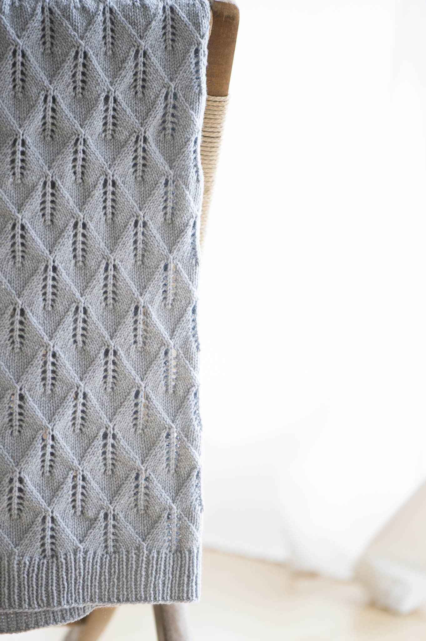 edelweiss blanket knitting pattern – Quince & Co.