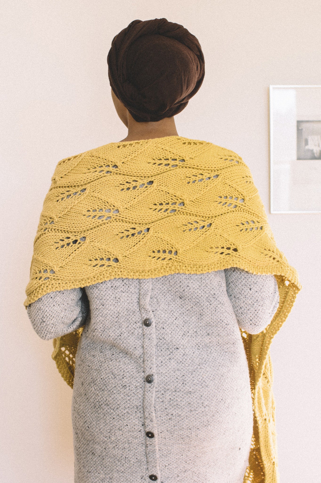 ginkgo wrap knitting pattern – Quince & Co.