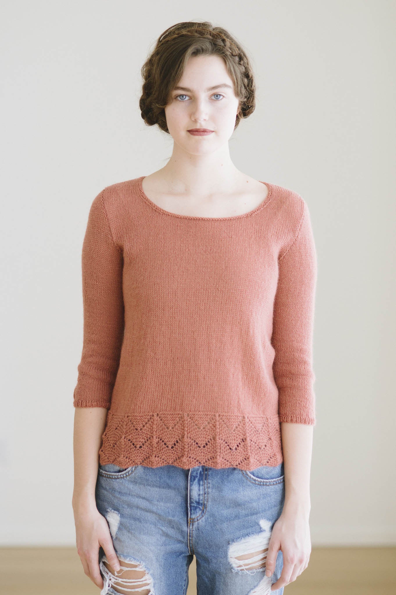 june pullover knitting pattern – Quince & Co.