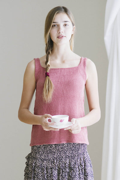 Pippa Tank Knitting Pattern Quince And Co