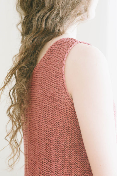 Tamsin Tank Knitting Pattern Quince And Co