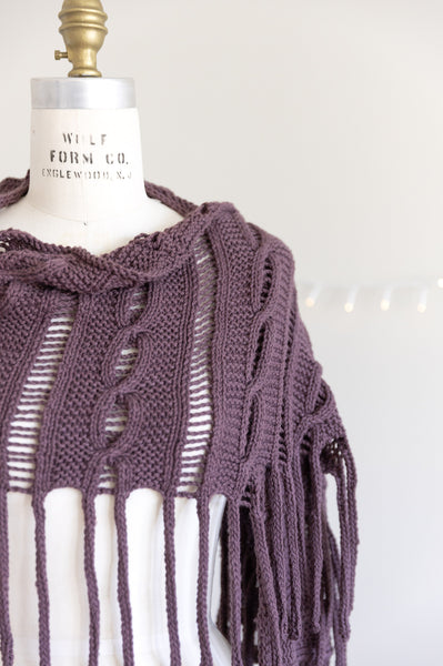 matamata shawl knitting pattern – Quince & Co.
